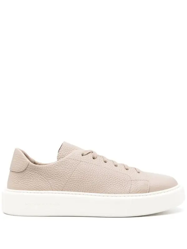 HENDERSON BARACCO Chronos Leather Sneakers - Grey