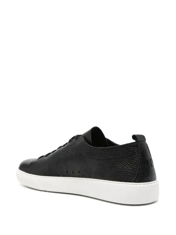 HENDERSON BARACCO Byron Leather Sneakers - Black