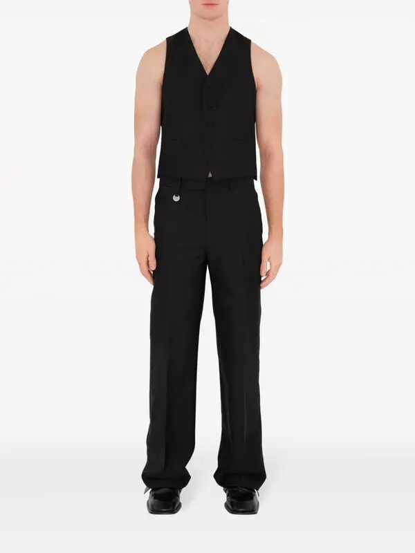 Burberry Wool-silk Blend Waistcoat