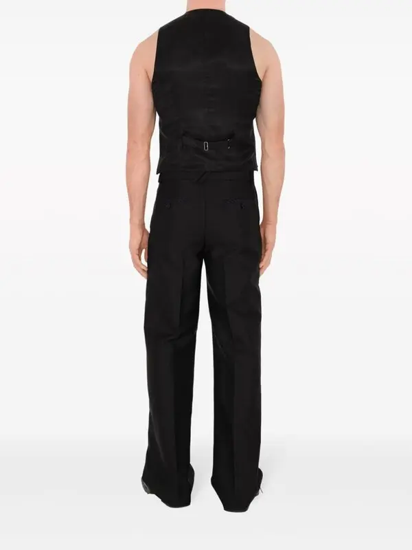 Burberry Wool-silk Blend Waistcoat