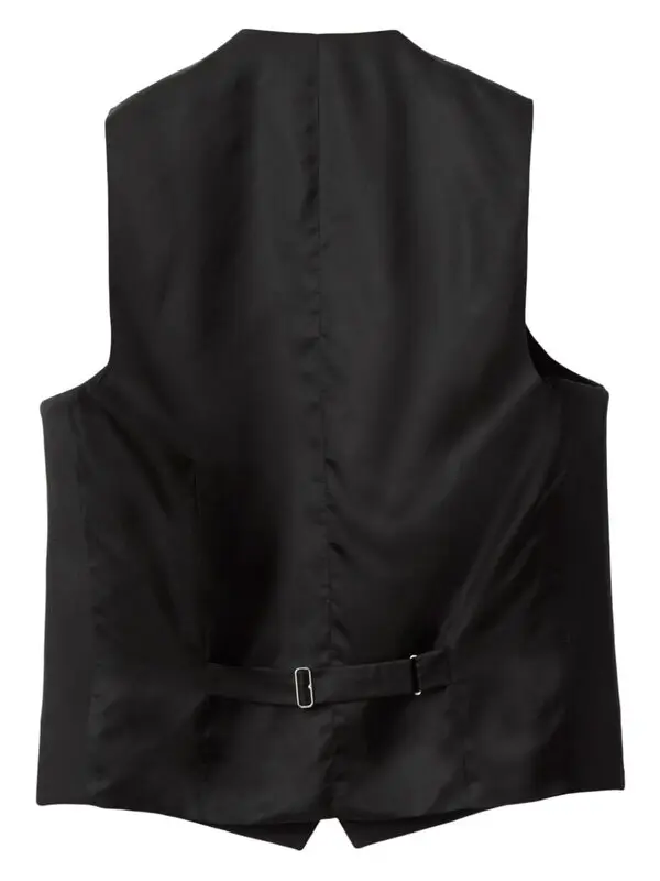 Burberry Wool-silk Blend Waistcoat