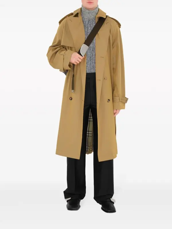 Burberry Long Garbadine Trench Coat
