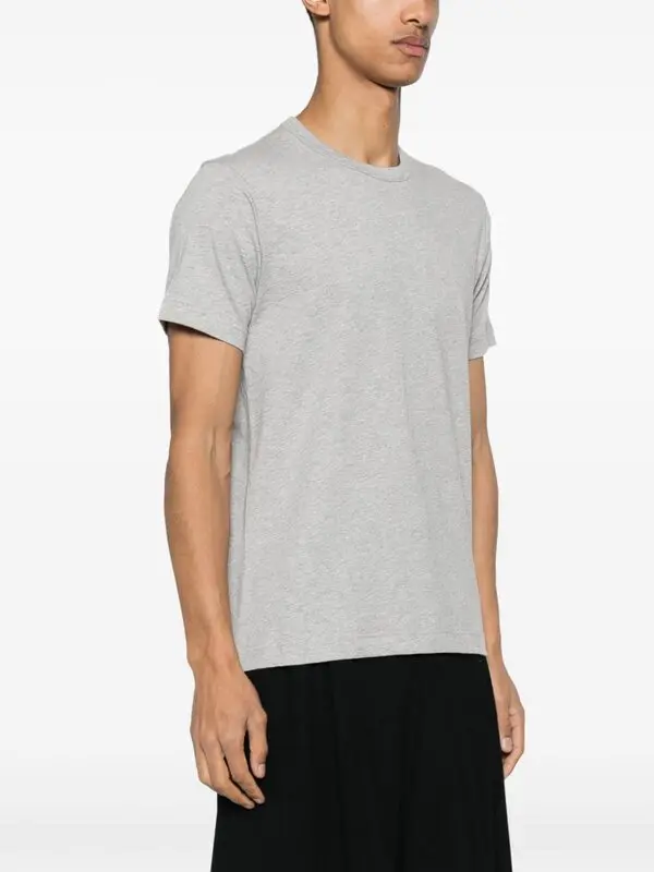 Comme Des Garçons Logo-print Cotton T-shirt - Grey