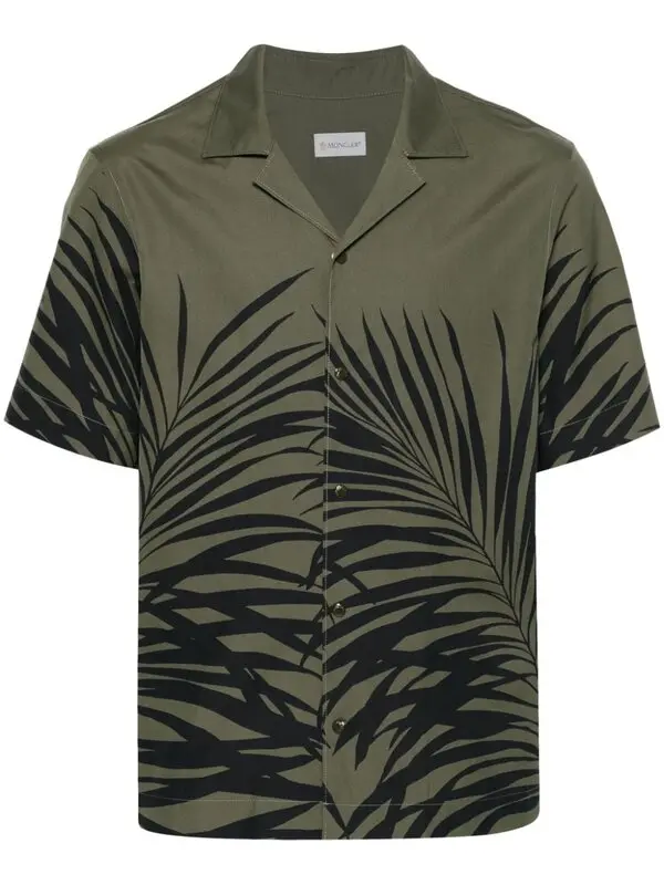 Moncler Graphic-print Cotton Shirt