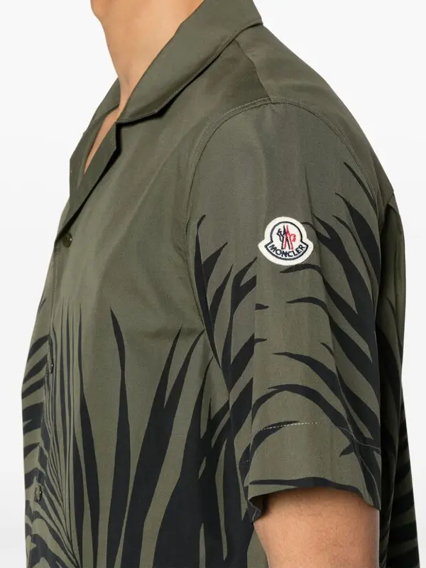 Moncler Graphic-print Cotton Shirt