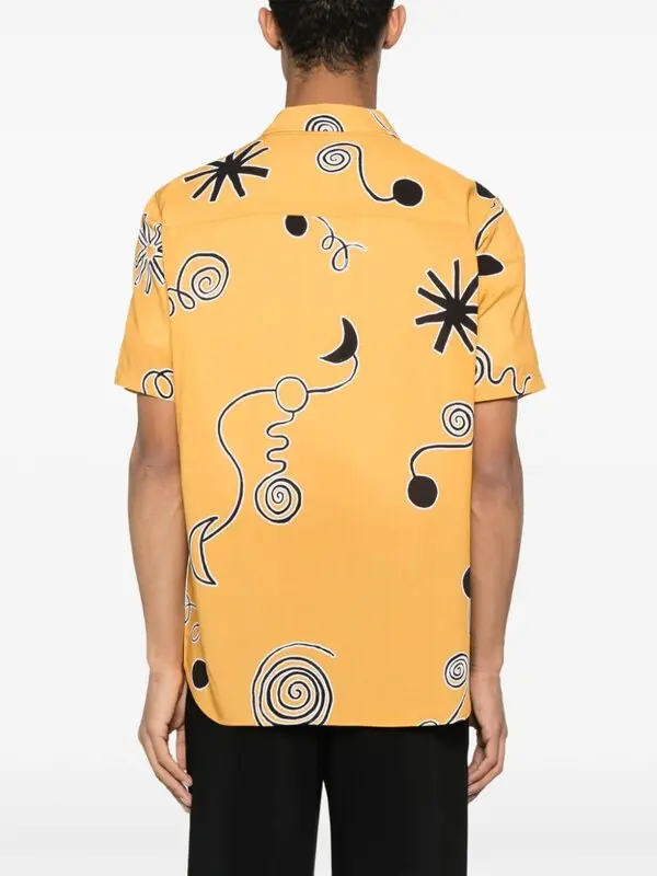 Jacquemus Mello Spiral-print Shirt