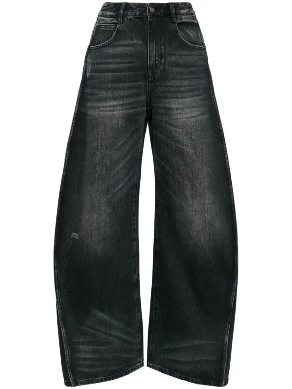 JNBY Side-stripe Wide-leg Jeans