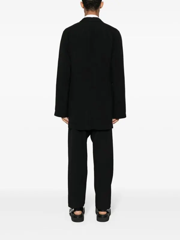 Yohji Yamamoto Single-breasted Coat