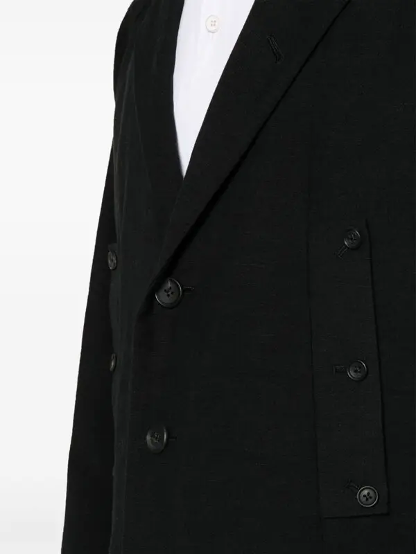 Yohji Yamamoto Single-breasted Coat