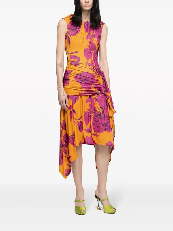 AZ FACTORY Bird Of Paradise Draped Dress