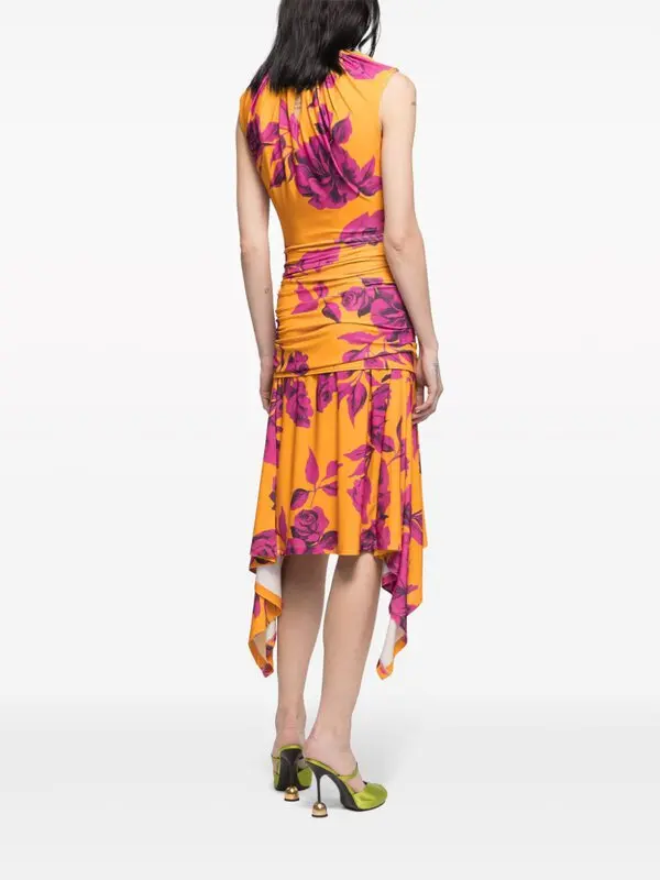 AZ FACTORY Bird Of Paradise Draped Dress