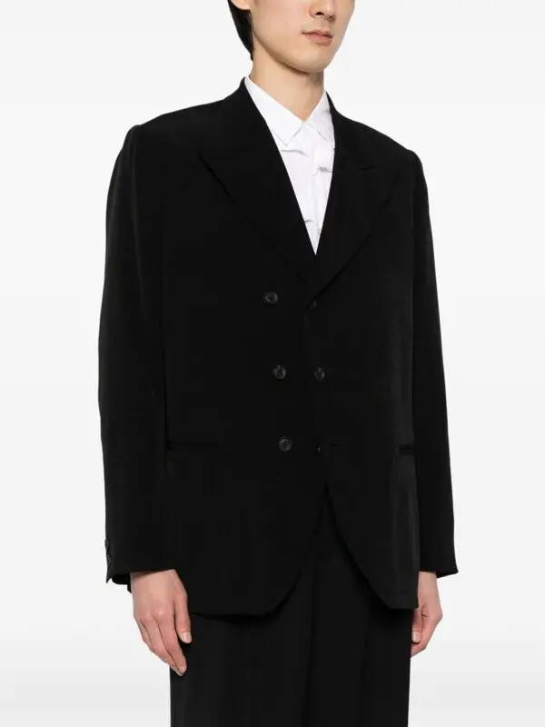 Yohji Yamamoto Double-breasted Blazer