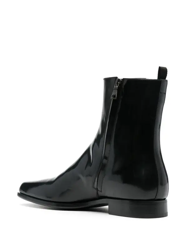 Prada Square-toe Ankle Boots