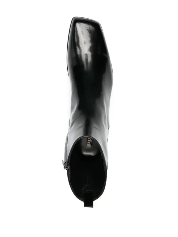 Prada Square-toe Ankle Boots
