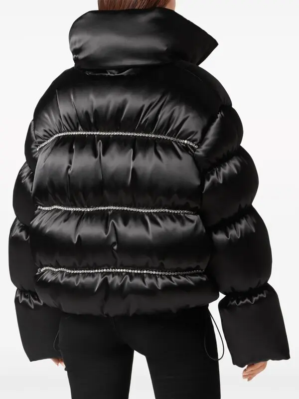 Philipp Plein Crystal-embellished Down Jacket