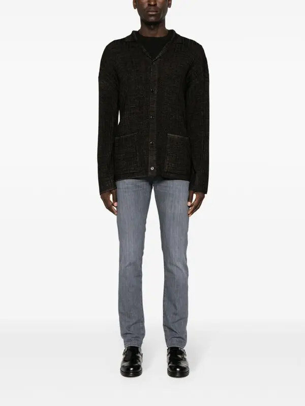 BOSS Mid-rise Slim-fit Jeans - Grey