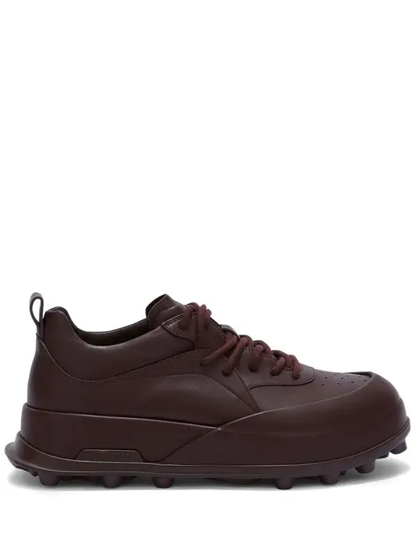 JIL SANDER Orb Leather Sneakers