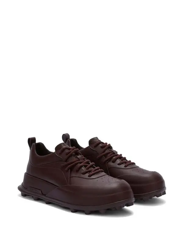JIL SANDER Orb Leather Sneakers