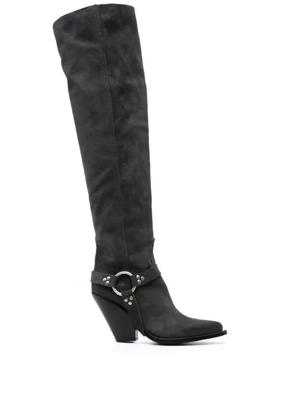 SONORA Acapulco Suede Boots - Grey