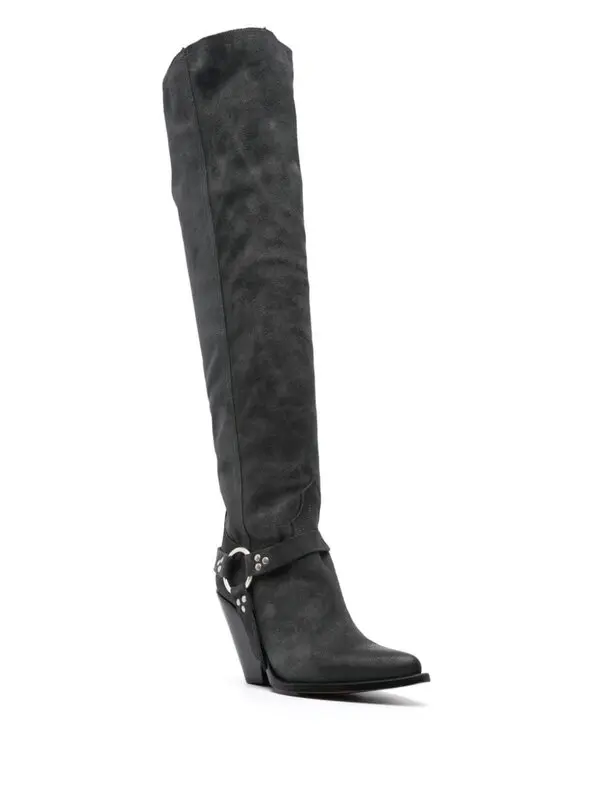 SONORA Acapulco Suede Boots - Grey