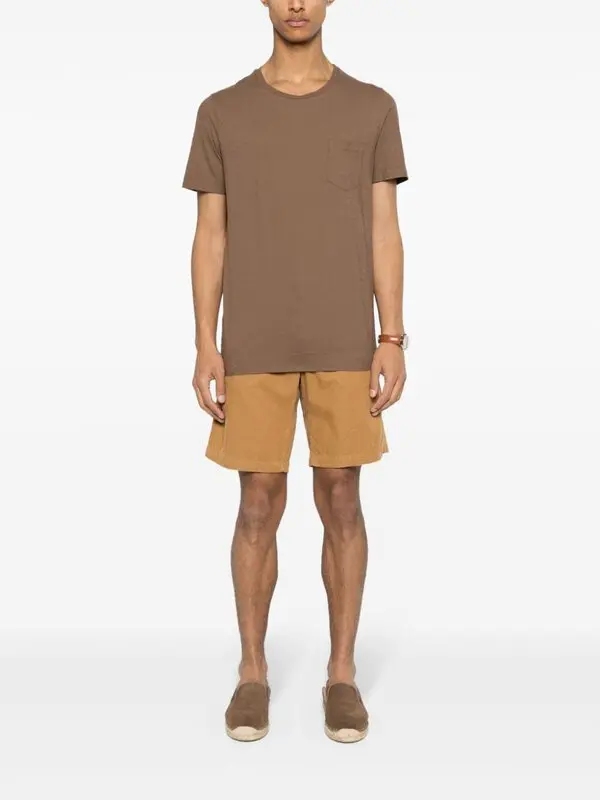 Massimo Alba Vela Corduroy Bermuda Shorts - Neutrals