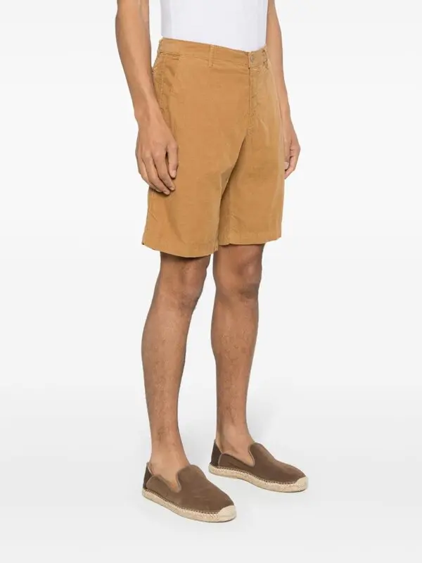 Massimo Alba Vela Corduroy Bermuda Shorts - Neutrals