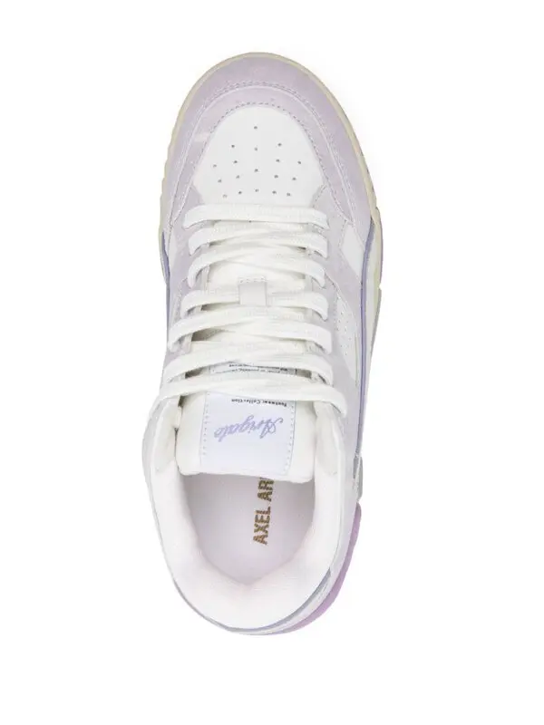 Axel Arigato Area Lo Panelled Sneakers - White
