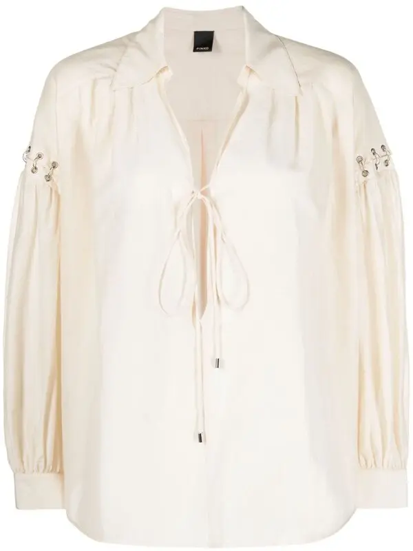 Pinko Ring-findings Poplin Tunic