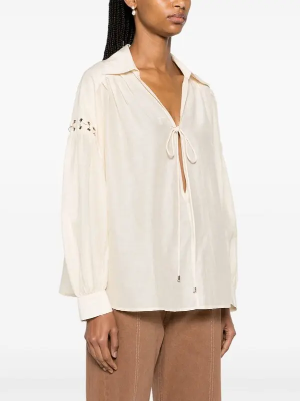 Pinko Ring-findings Poplin Tunic