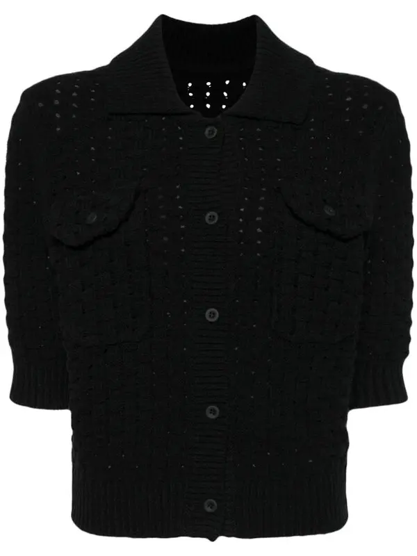JNBY Short-sleeve Knitted Cardigan