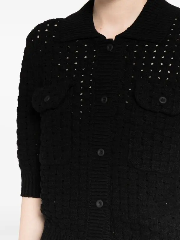 JNBY Short-sleeve Knitted Cardigan