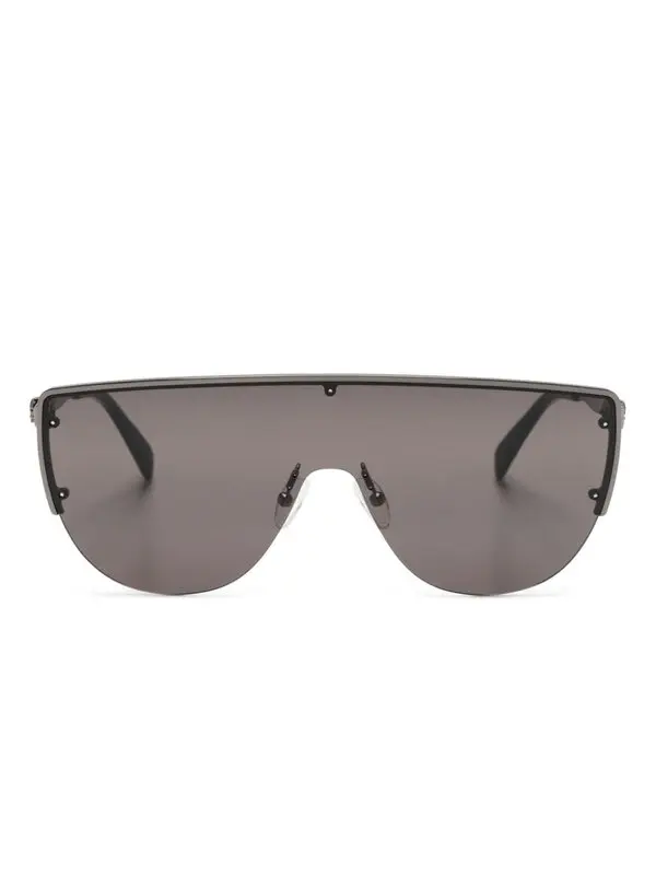 Alexander McQueen Shield Sunglasses - Black