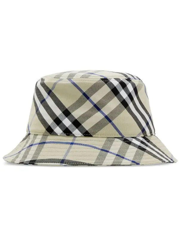 Burberry Vintage Check Bucket Hat - Neutrals