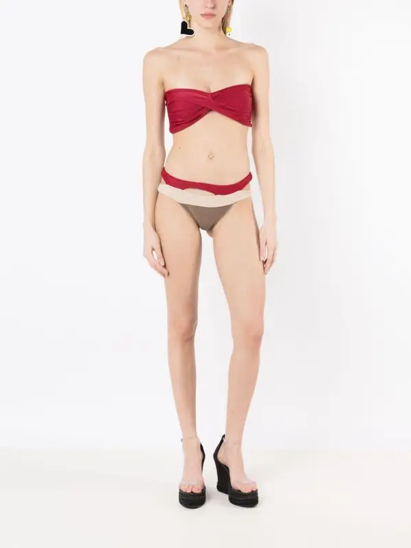 AMIR SLAMA Cut-out Bikini Set