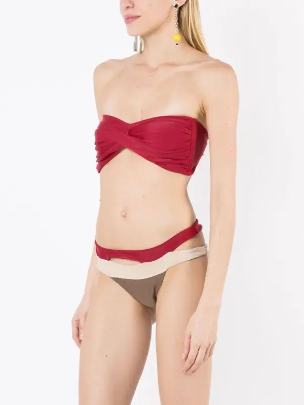 AMIR SLAMA Cut-out Bikini Set