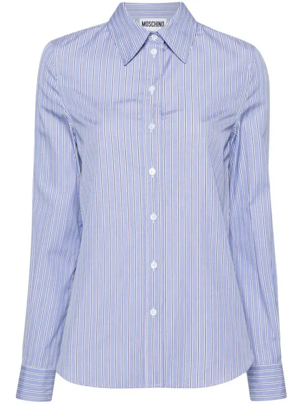 Moschino Striped Cotton Shirt