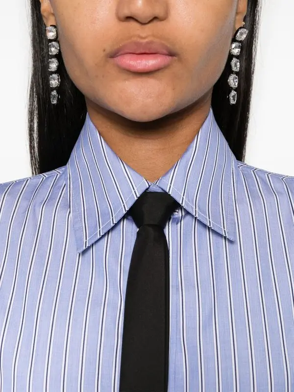 Moschino Striped Cotton Shirt