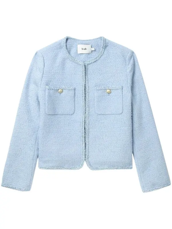 B+AB Braided-trim Tweed Jacket