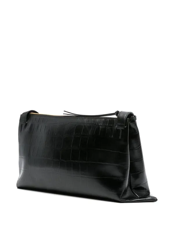 JIL SANDER Medium Empire Leather Shoulder Bag