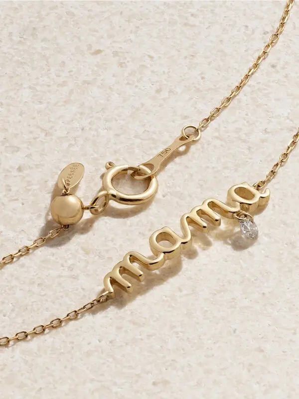 PERSEE Mama 18-karat Diamond Bracelet