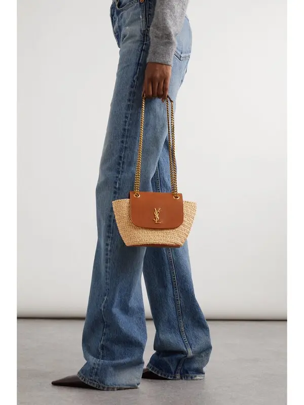 Saint Laurent Manon Mini Shoulder Bag - Brown