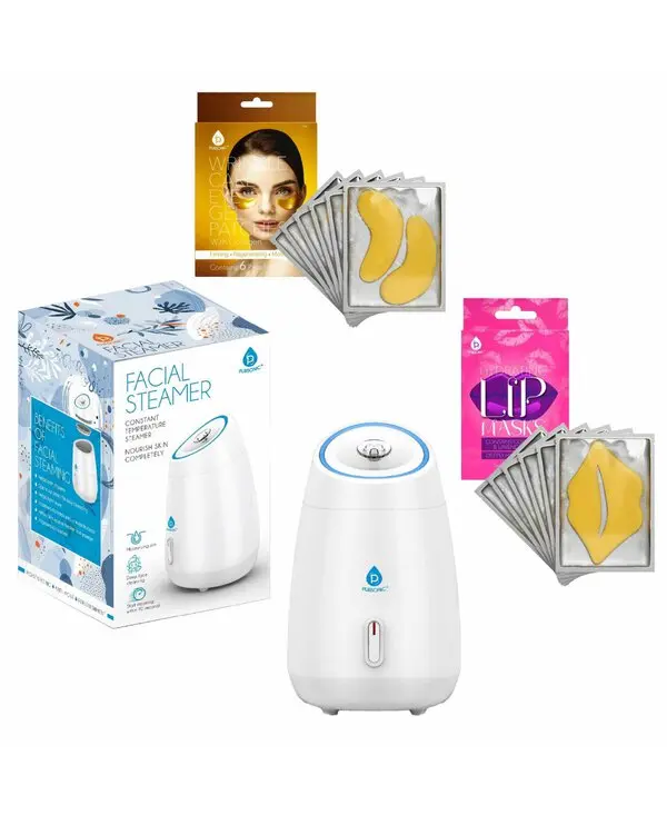 PURSONIC Deluxe Facial Steamer With 6 Soothing Eye Masks & 6 Nourishing Lip Masks - Open Miscellaneous