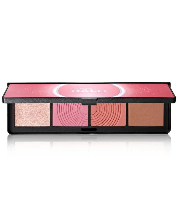 Smashbox Halo Sculpt + Glow Face Palette With Vitamin E - Pink Saturation