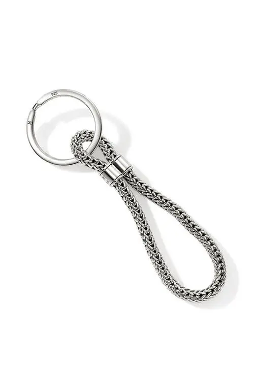 John Hardy Sterling Key Chain