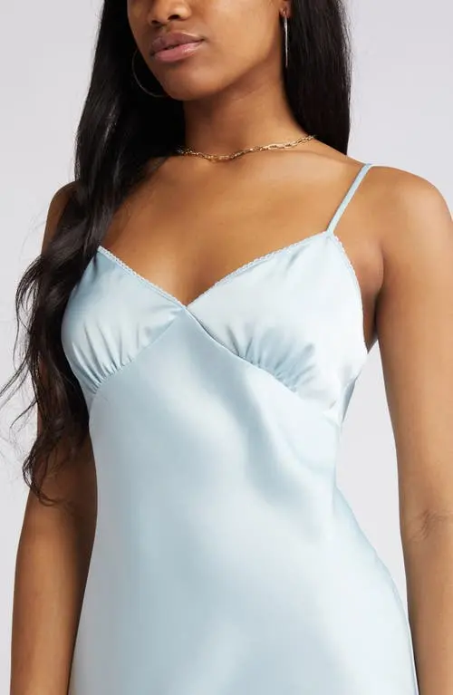 Bp. Satin Midi Slipdress