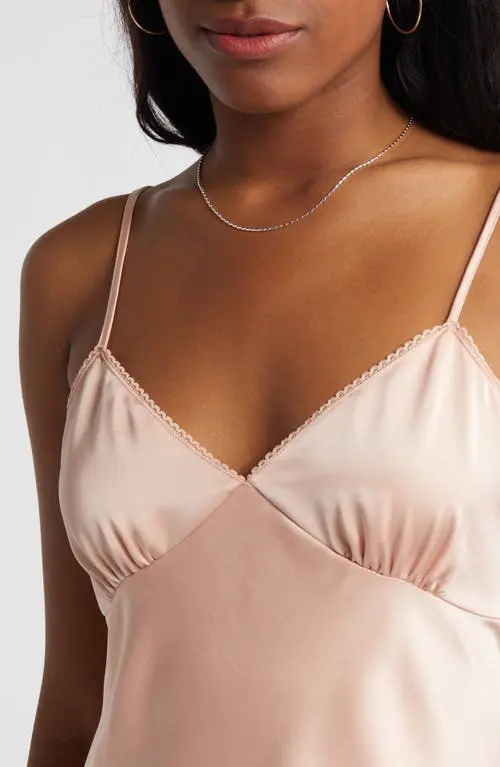 Bp. Satin Midi Slipdress