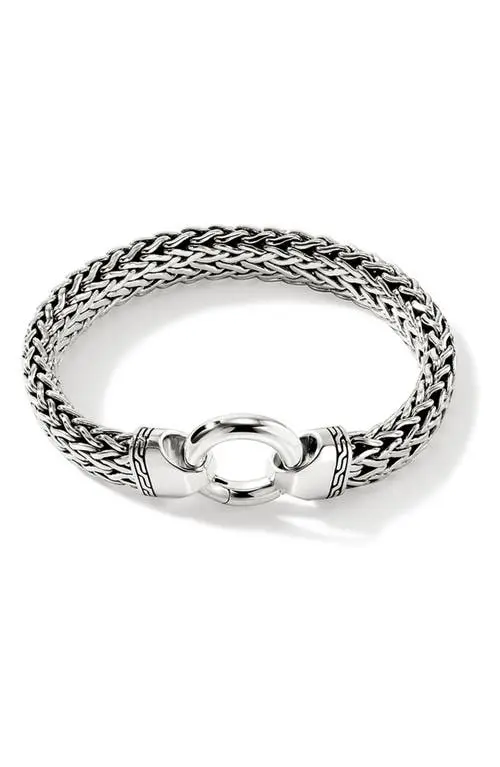 John Hardy Sterling Flat Chain Bracelet - Silver