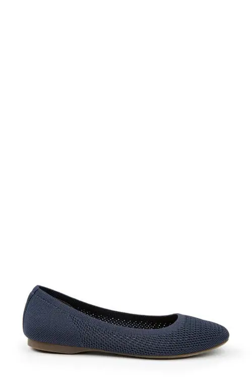 Me Too Bevin Knit Skimmer Flat - Navy