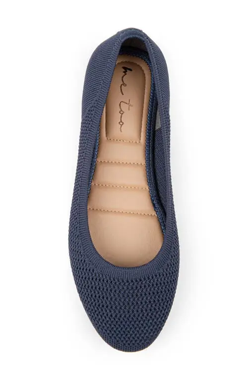 Me Too Bevin Knit Skimmer Flat - Navy
