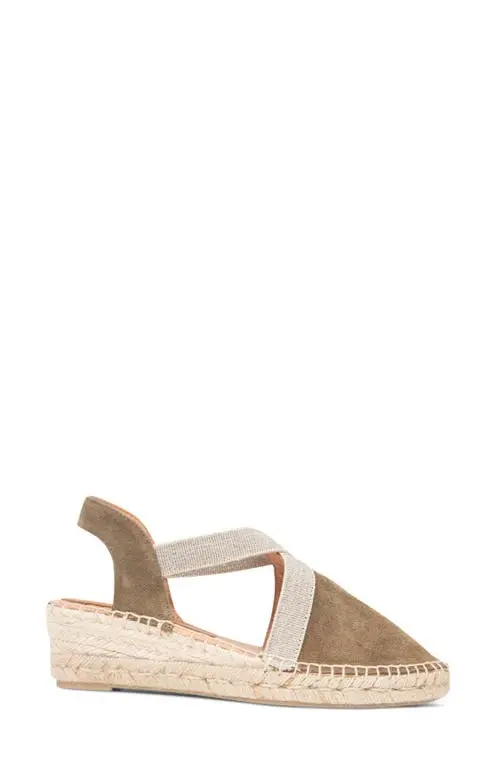 PATRICIA GREEN Grace Espadrille Wedge - Olive